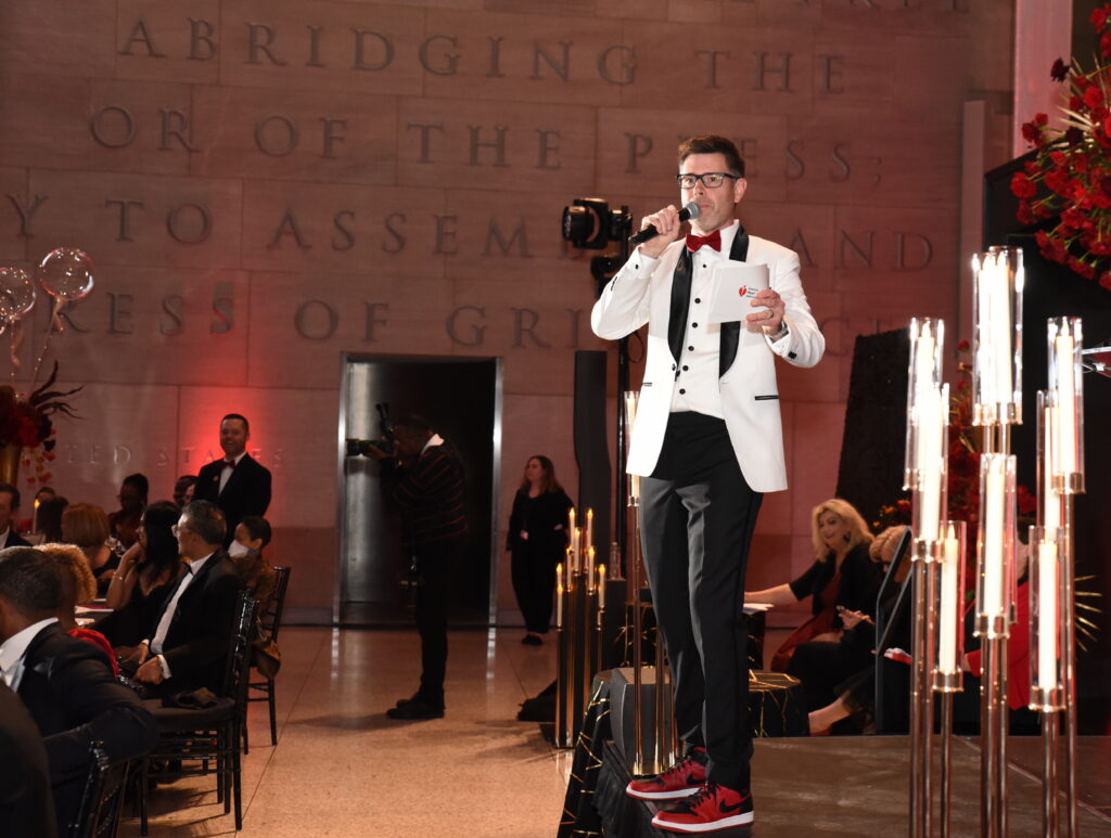 American Heart Association Charity Auctioneer Tom Riles Helps Raise $1. ...